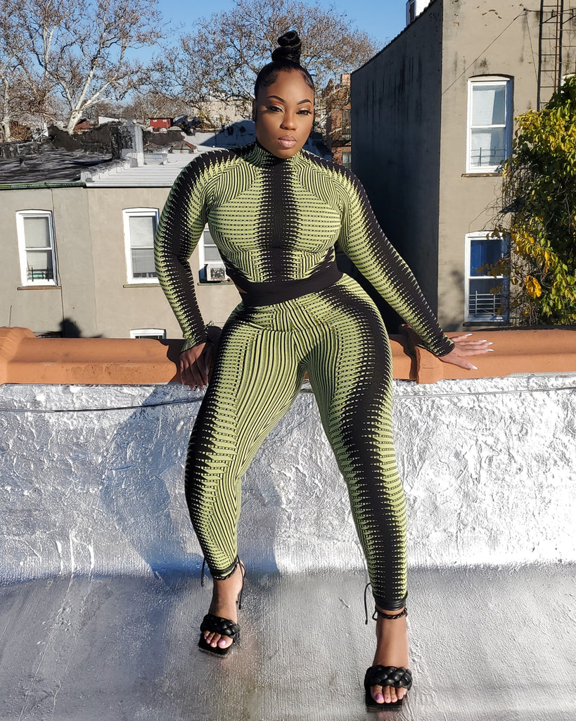 ATALIE PRINT PANTS SET – LadyTee Collection